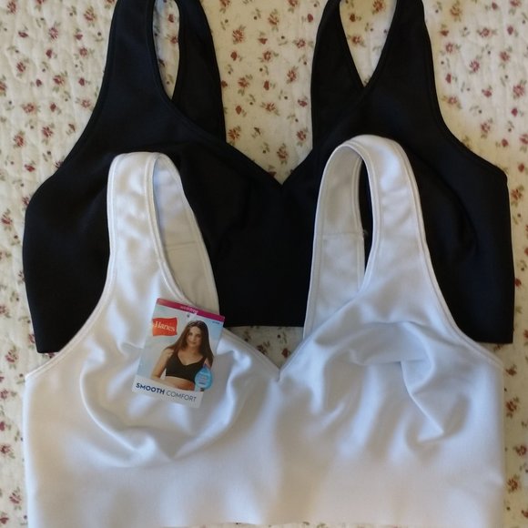 Hanes | Intimates & Sleepwear | 525 2 Hanes Size Large Comfort Bras ...
